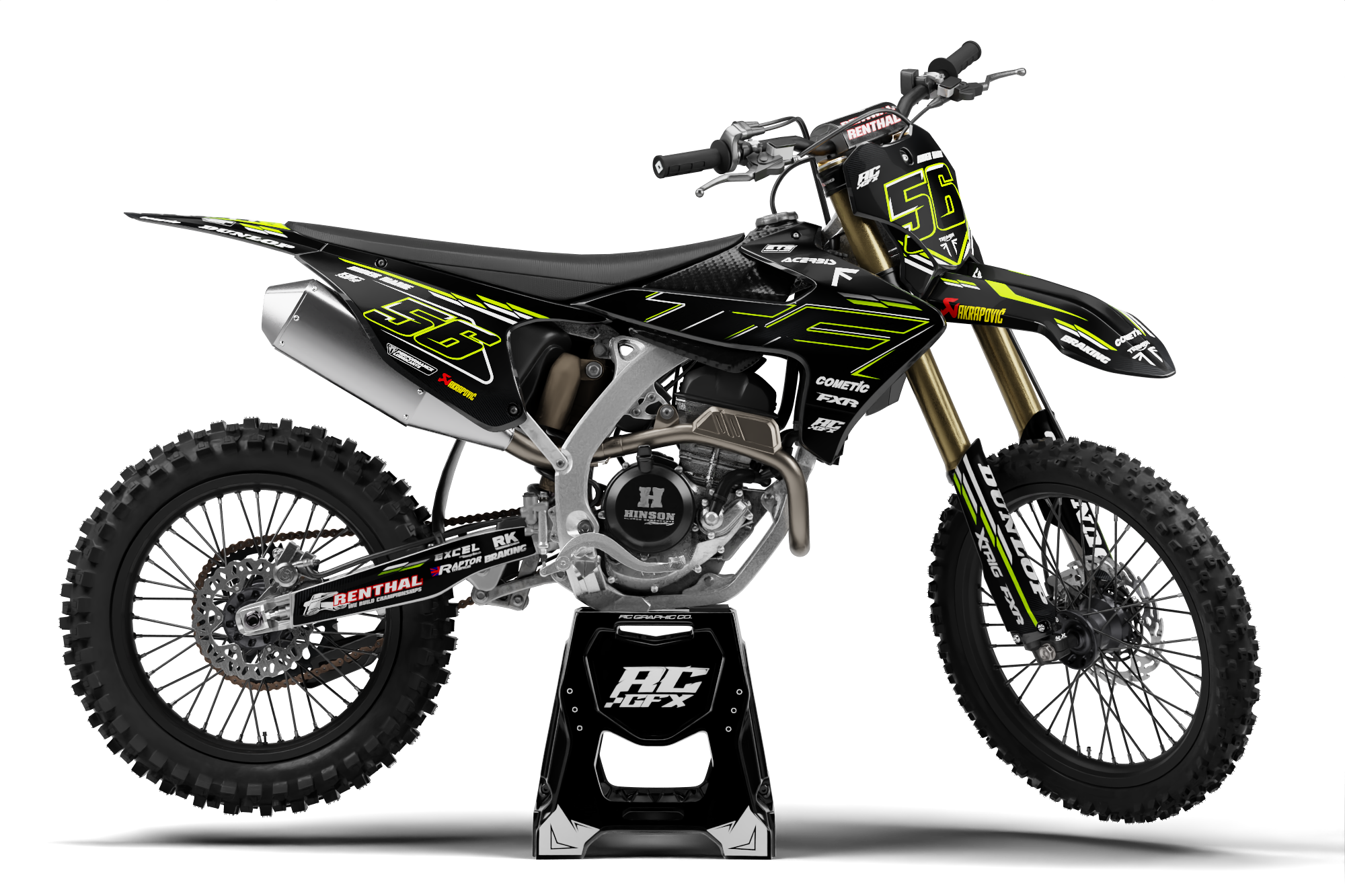 Triumph Number Boards – RCGFX